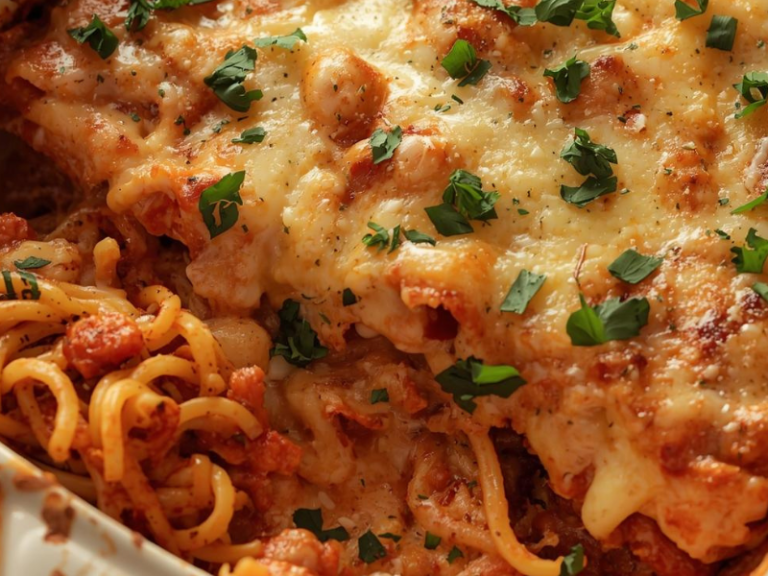 Easy Cheesy Baked Spaghetti Recipe (Family Favorite!) - Smart Cooks