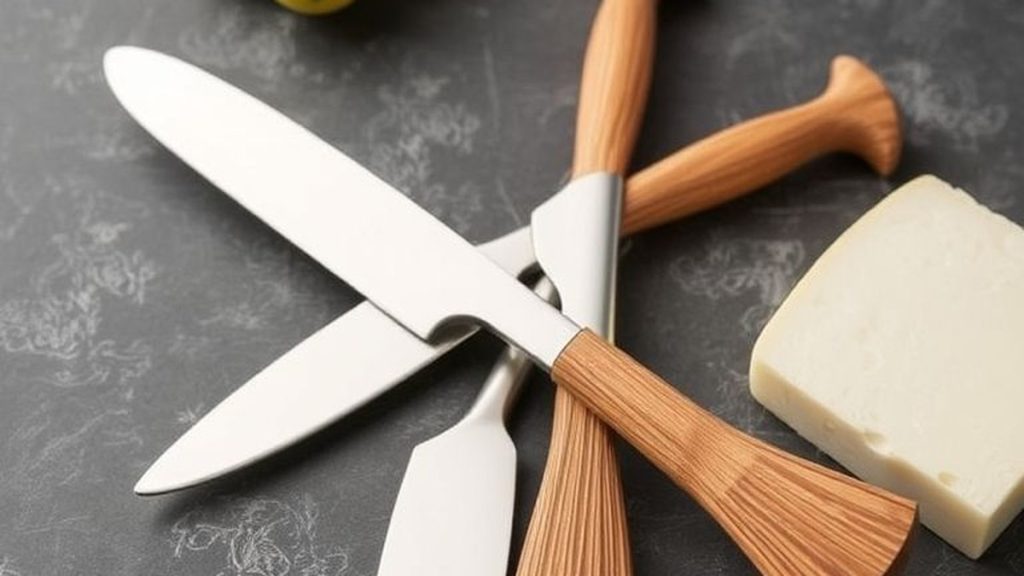 Best Witch Broom Shaped Cheese Knife Set - Smart Cooks
