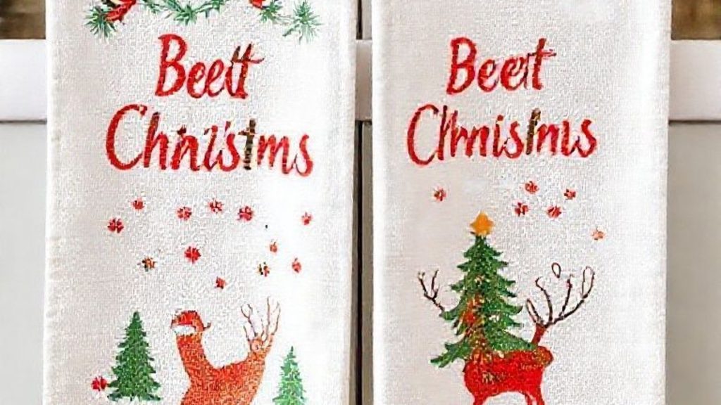 Best Christmas Kitchen Towels: Top Picks for Festive Holiday Decor ...