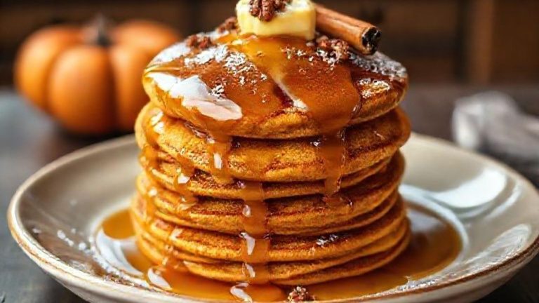 Easy Fluffy Pumpkin Pancake Recipe - Perfect Fall Breakfast! - Smart Cooks