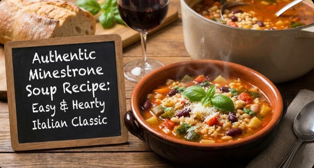 Authentic Minestrone Soup Recipe: Easy & Hearty Italian Classic - Smart ...